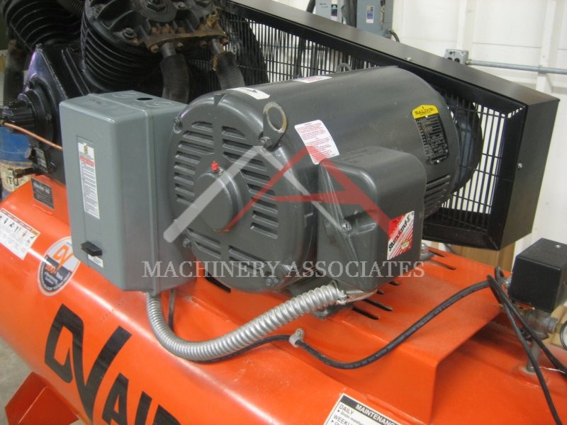 Used DeVair (formerly Devilbiss) 15 HP Dual Stage Air Compressor. US0337