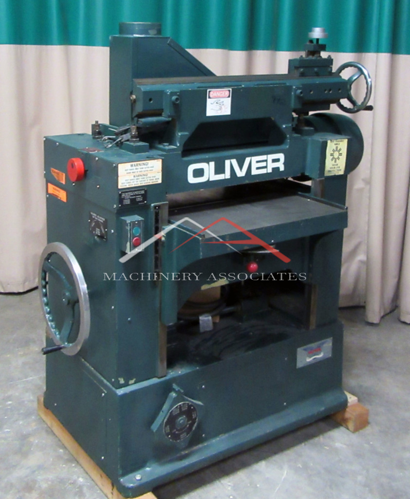 Oliver 24 Planer with ITCH Spiral Head