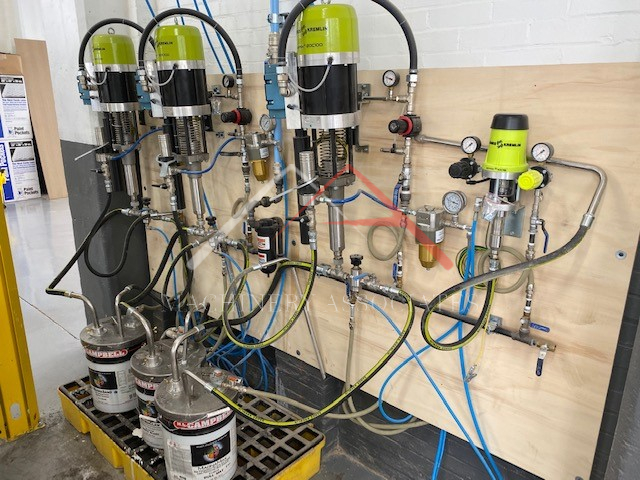 Makor Start-One M Spray line with Loading and Unloading