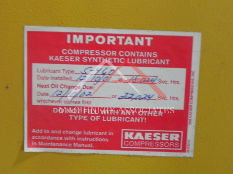 60 HP Rotary Air Compressor w/ Dryer and Tanks