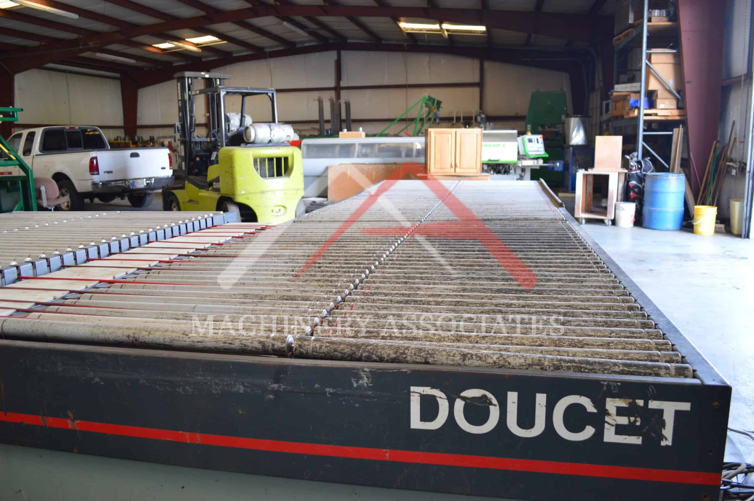 Doucet BTWB3-60 60" Return Conveyor For Wide Belt Sander