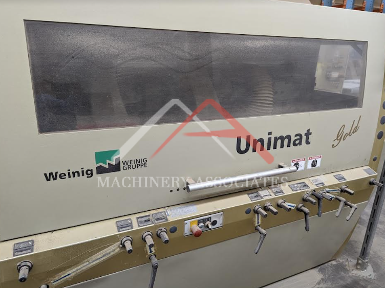WEINIG UNIMAT GOLD /002 THROUGH FEED MOULDER