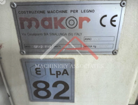 MAKOR SP/2 EMBOSSING MACHINE FOR GESSO AND HOT APPLICATIONS