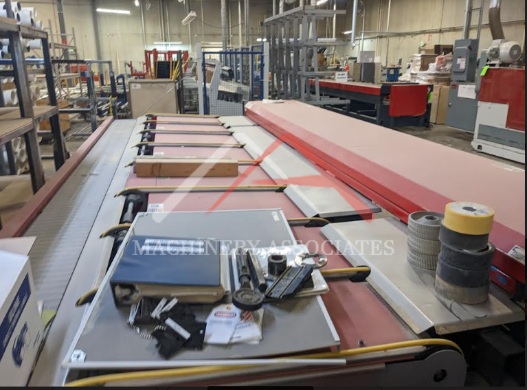 WOODSTORM LS-100 INFEED AND MR-SL OUTFEED CONVEYORS