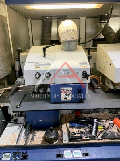 WEINIG POWERMAT 1000/018 WITH POCMS STAND MOULDER FEED THROUGH PACKAGE