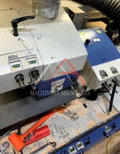 WEINIG POWERMAT 1000/018 WITH POCMS STAND MOULDER FEED THROUGH PACKAGE