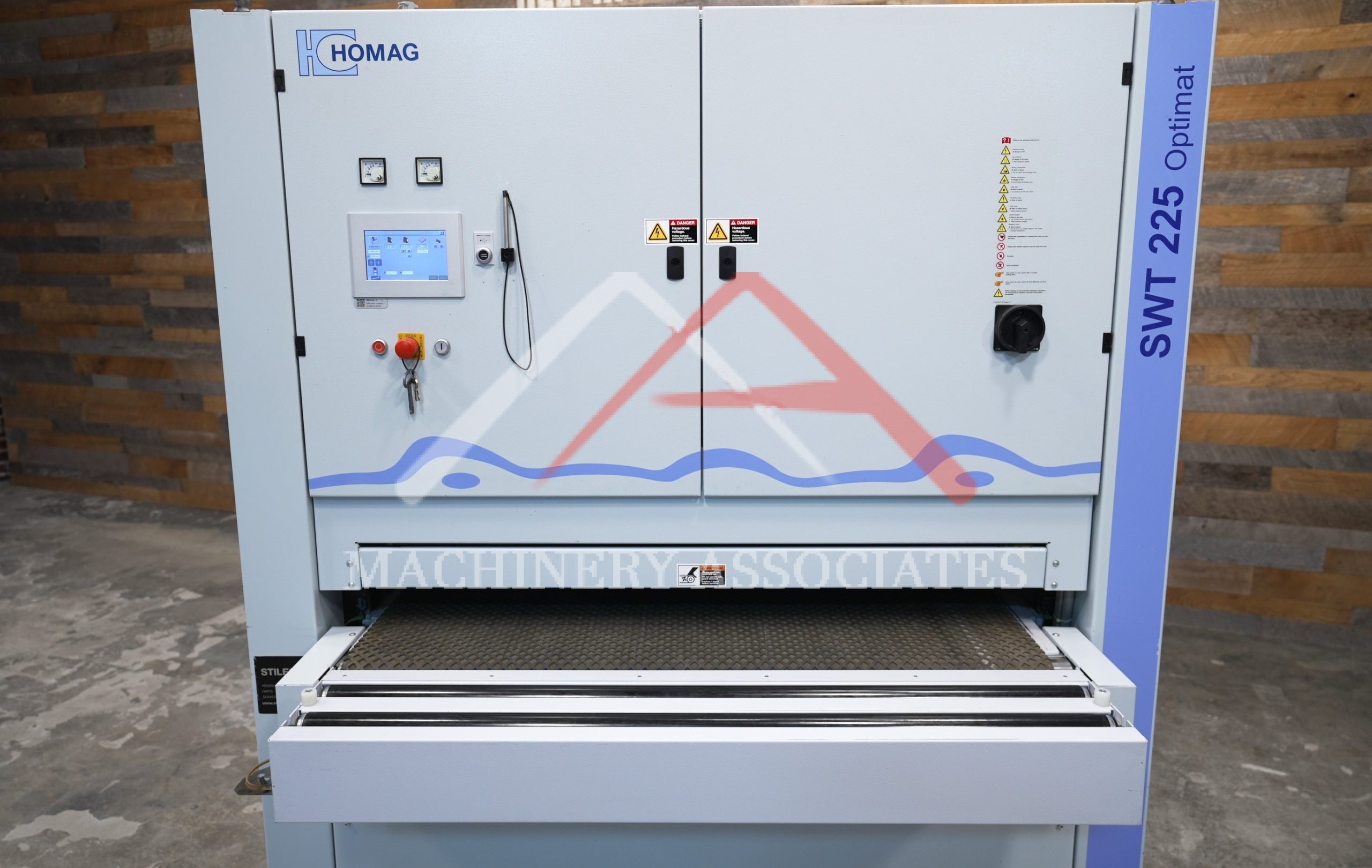 Homag Optimat SWT 225 RL Two Head 53" Wide Belt Sander