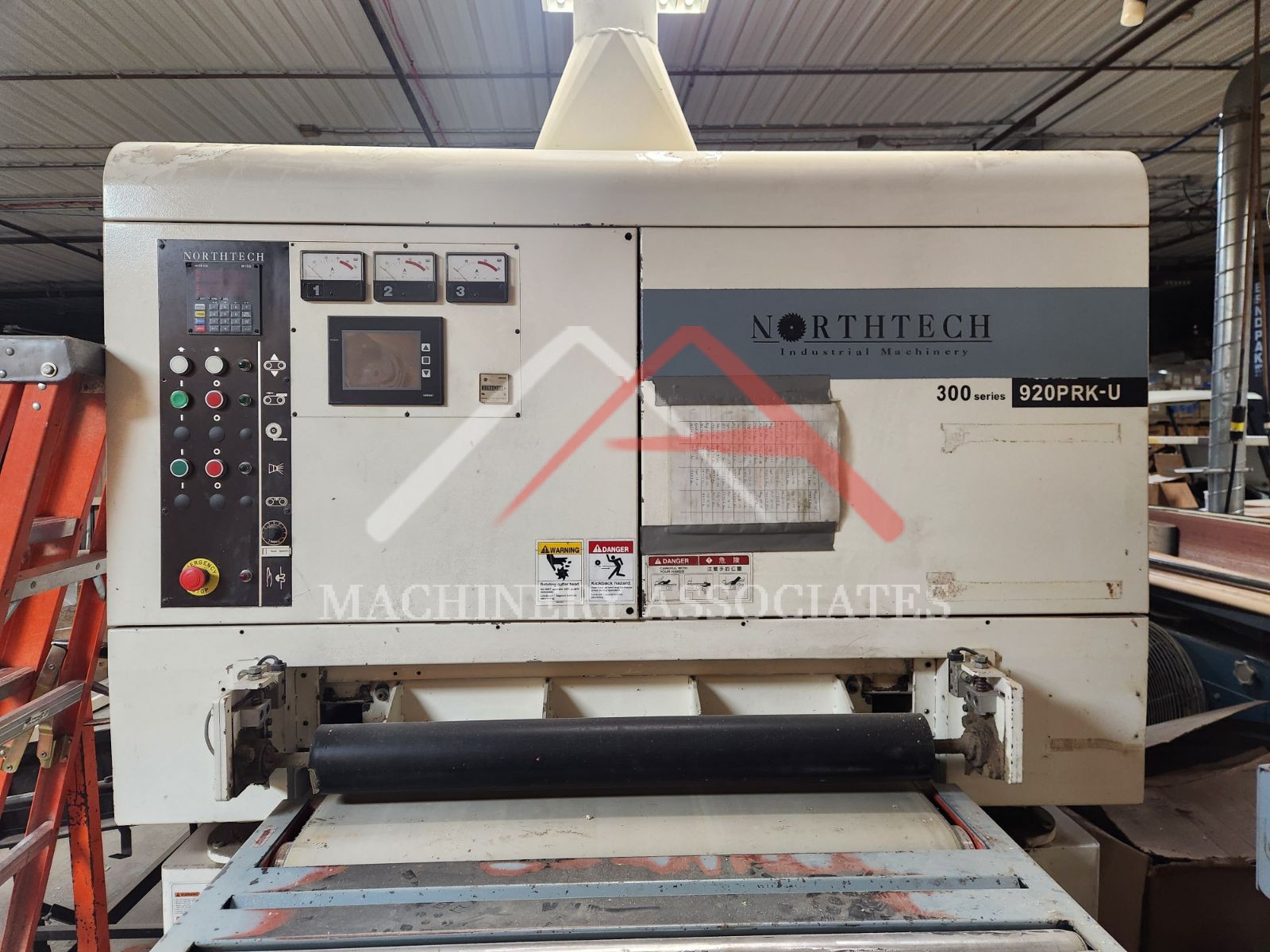 Northtech 37" Triple Top Head and Triple Bottom Head Planer Sander