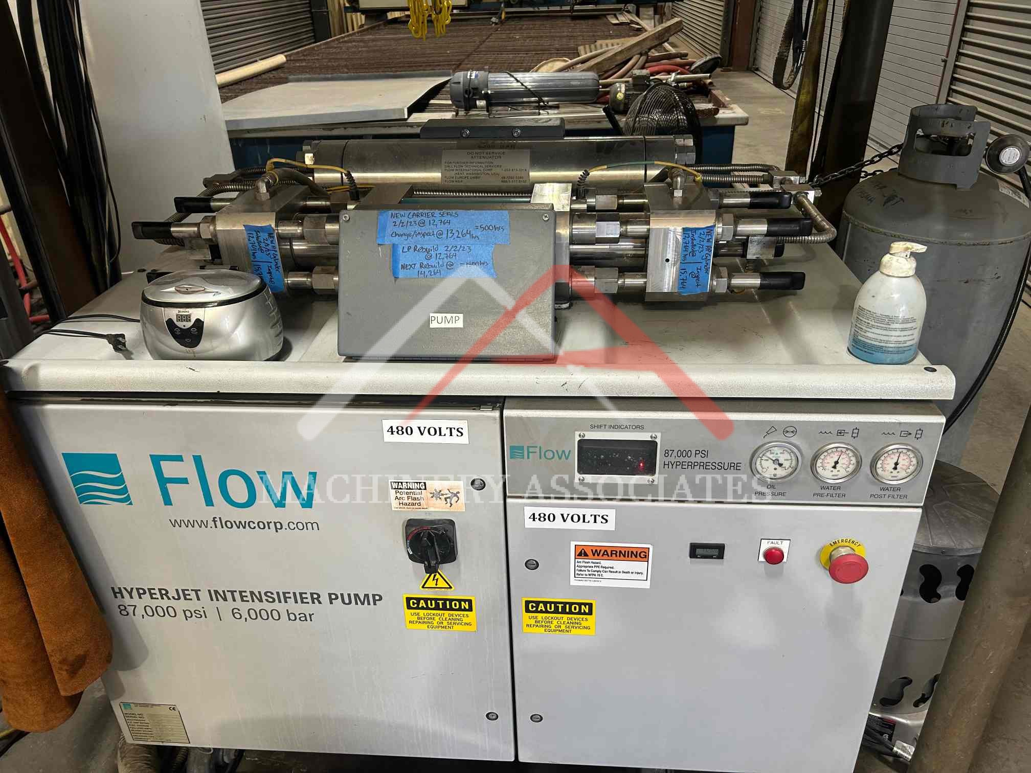 2012 Flow Mach 4 2080C 10 X 13' WaterJet