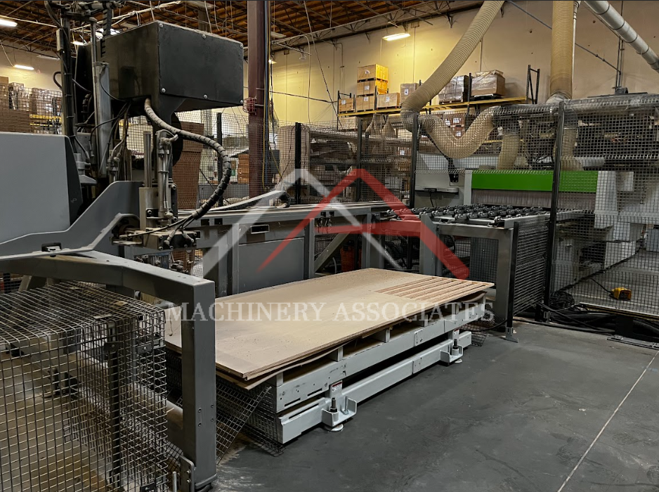 2019 Biesse Rover S Feed Thru Cell with Auto Label 4 X 8