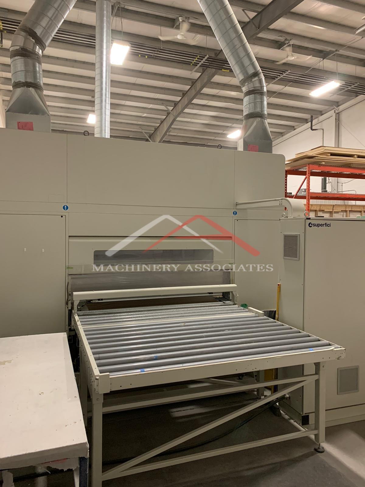 2021 Superfici MINI “PLUS” AUTOMATIC SPRAY MACHINE w/ Laminar 7.5M Dryer