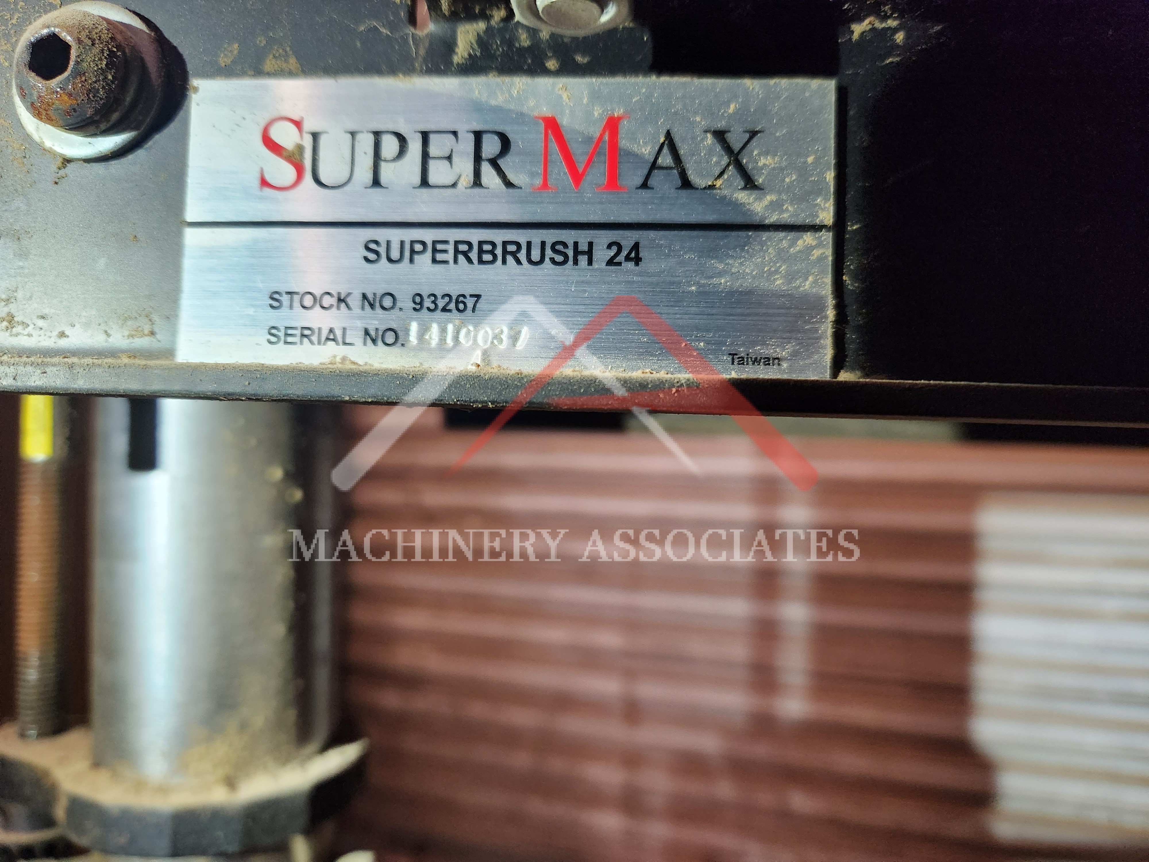 SuperMax - SuperBrush 24" Wire & Tynex Single Head Brush Sander