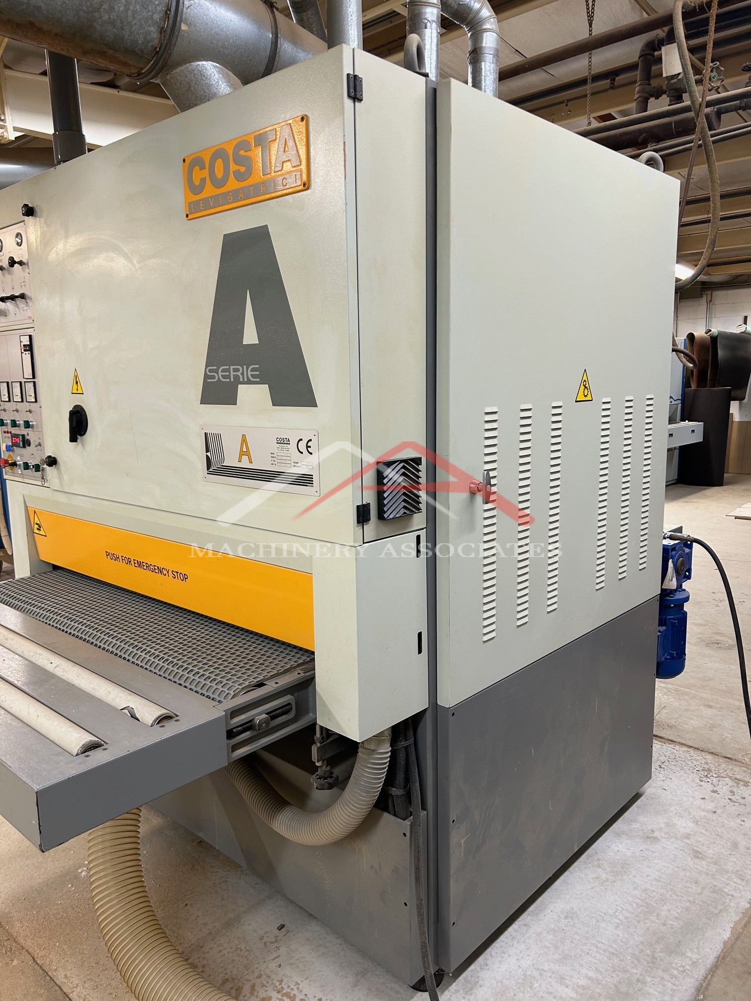 Costa 53" x 3 Head Calibrating Wide Belt Sander w/Vac. Bed