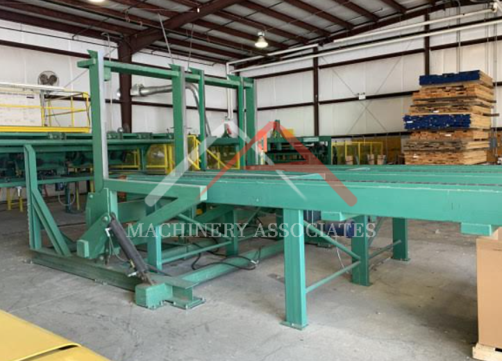 BUSS AUTOMATION LINE FOR LUMBER INSPECTION & PLANING LINE WITH STACKER
