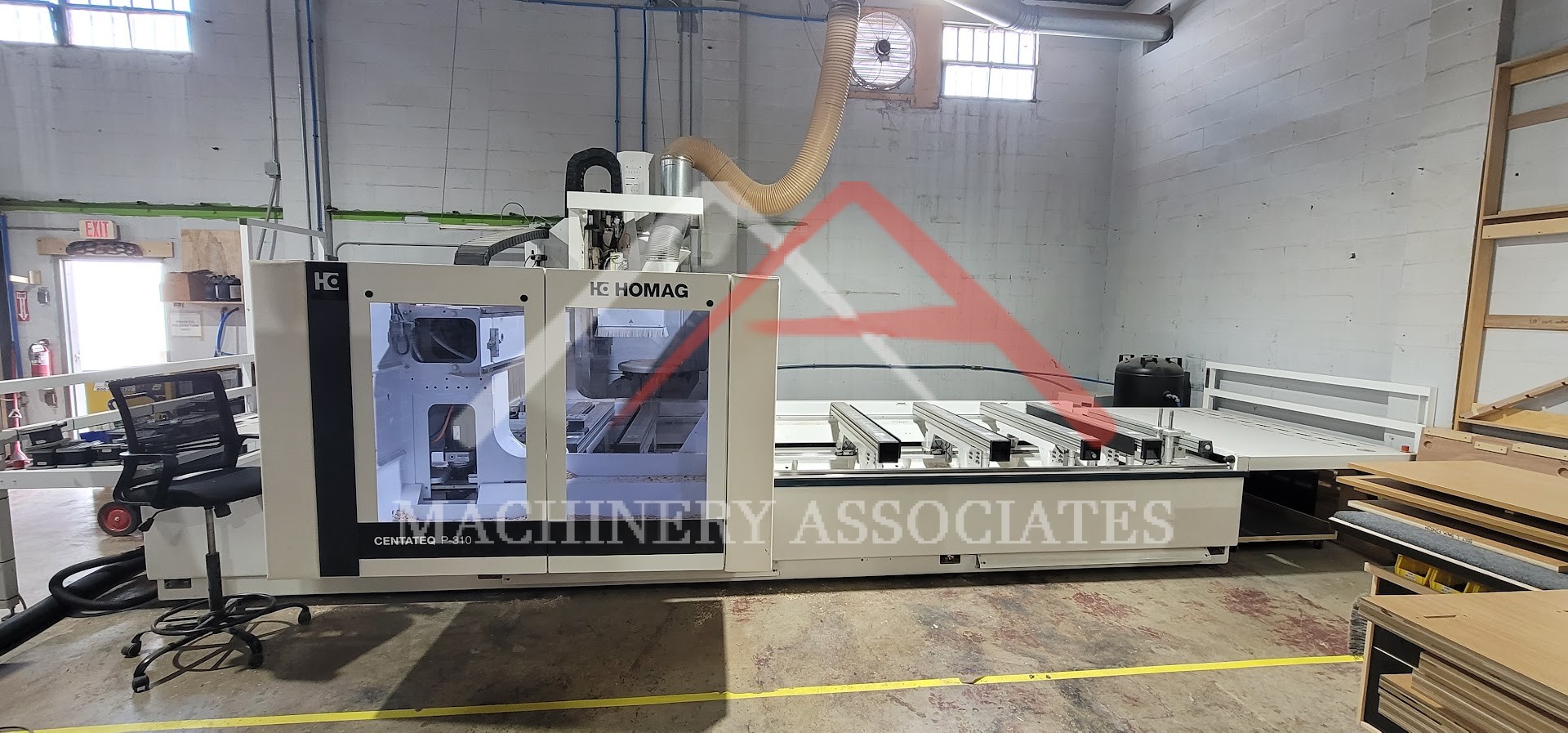 2019 Homag 5 AXIS CNC Router Centateq P-310