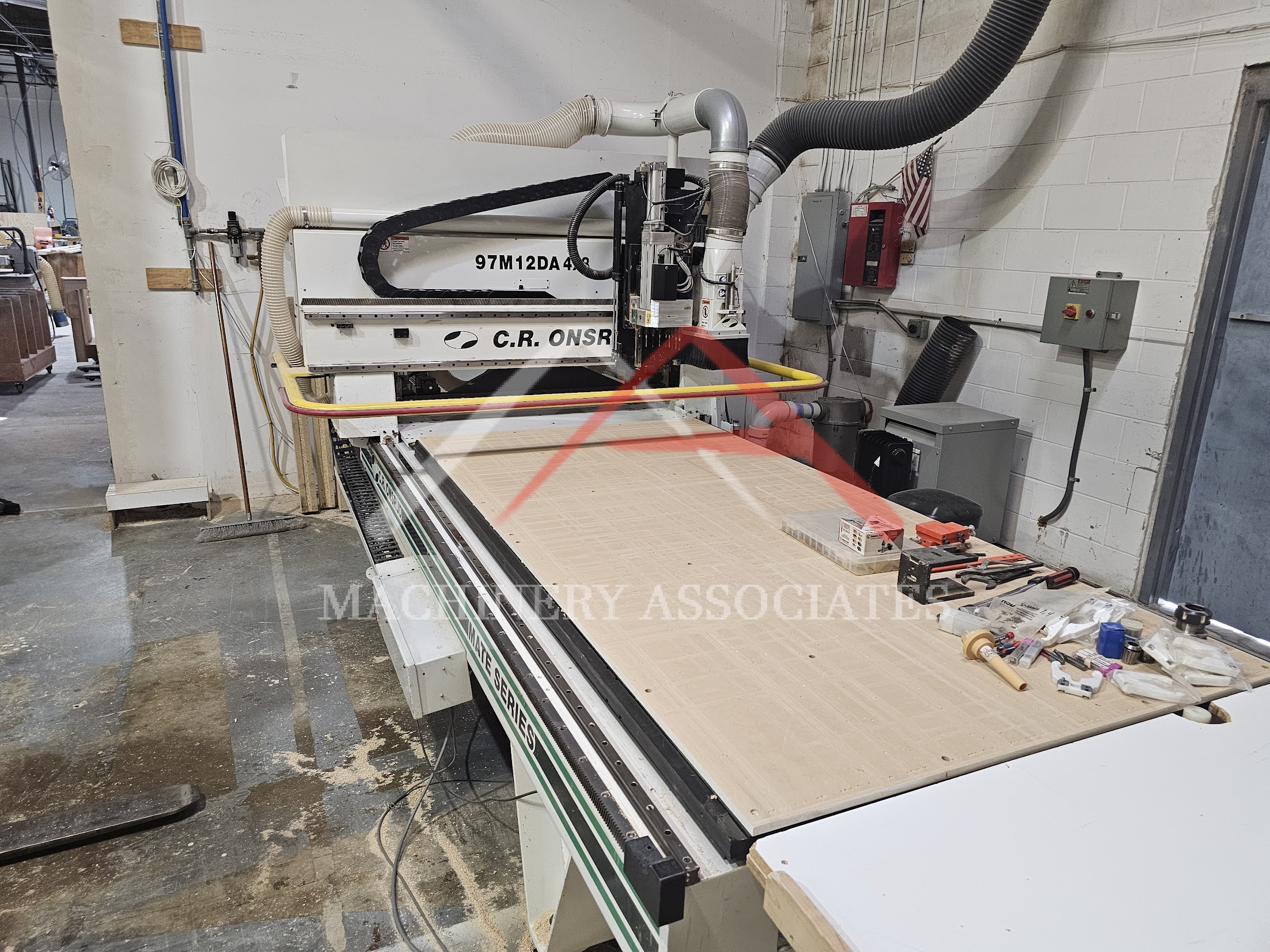 2013 C.R.Onsrud CNC Router 4X8 with Offloading