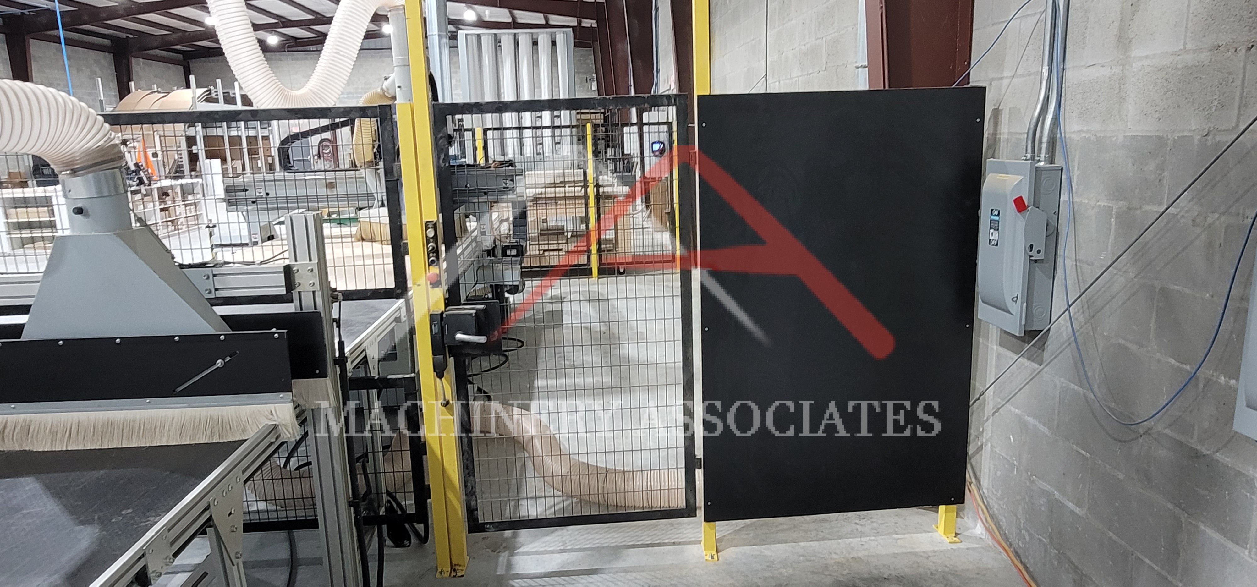 Weeke BHP008 5x10 Flat Table CNC Router with Push-off and Offloading Table