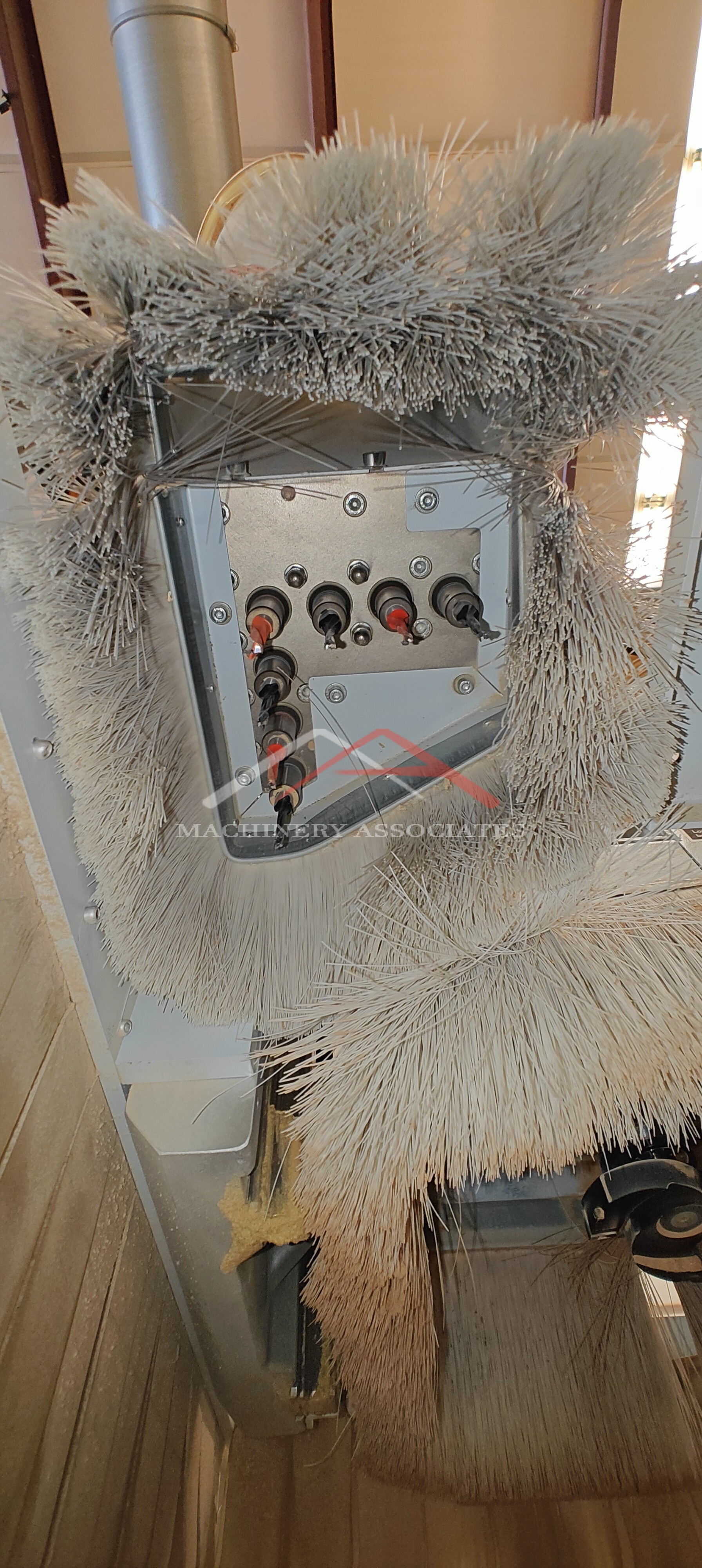 Weeke BHP008 5x10 Flat Table CNC Router with Push-off and Offloading Table