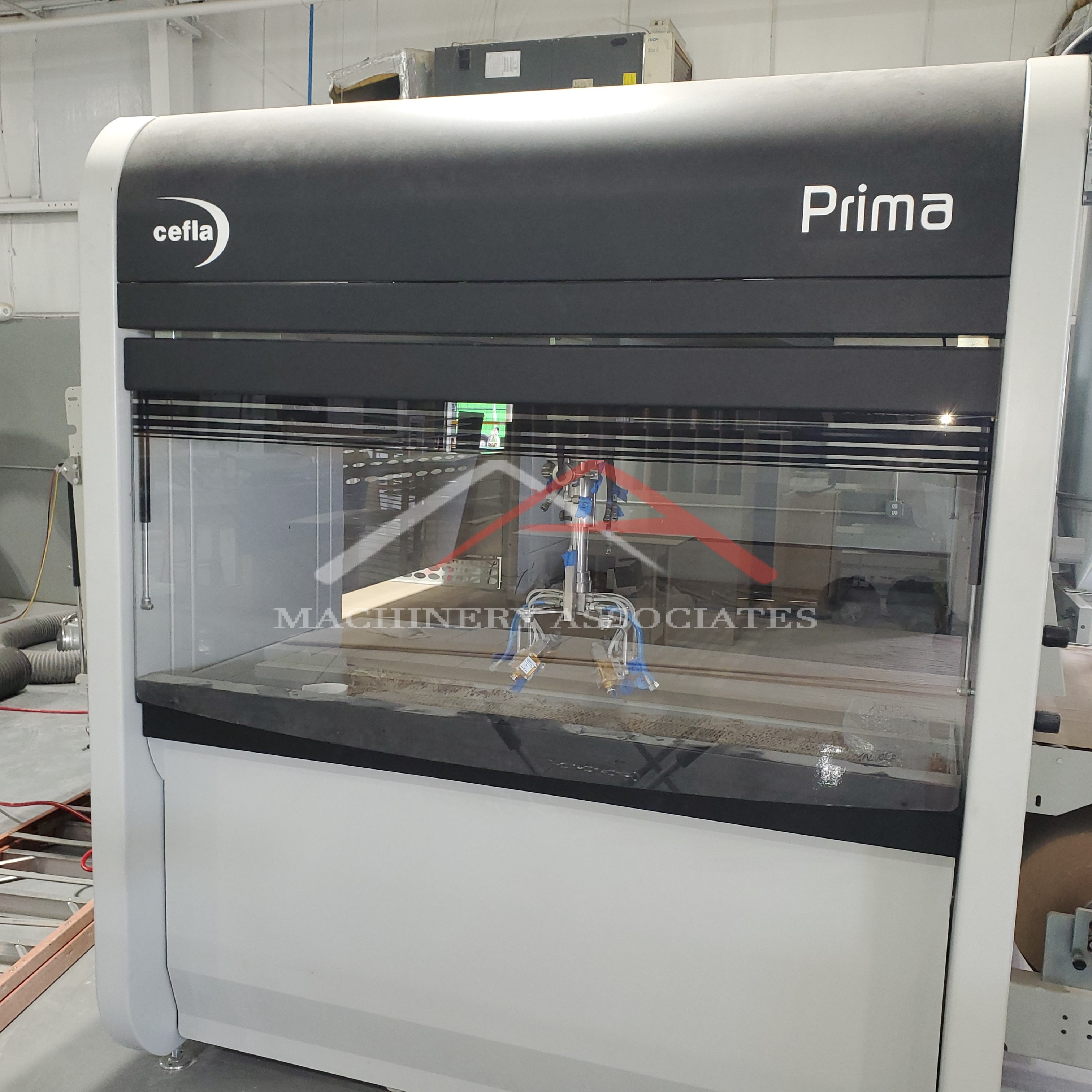 CEFLA PRIMA P AUTOMATED FINISH LINE + CATALYTIC DRYING SYSTEM