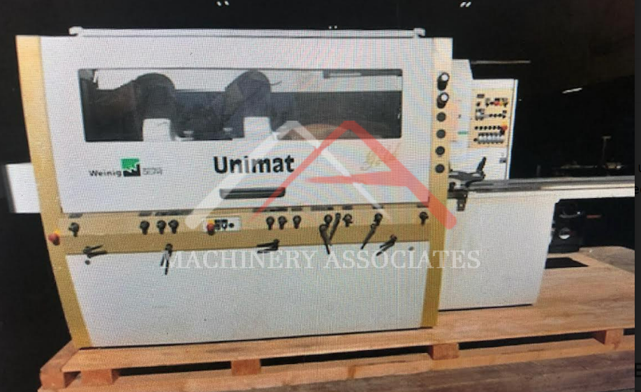 WEINIG UNIMAT GOLD 6 HEAD MOULDER FEED THROUGH