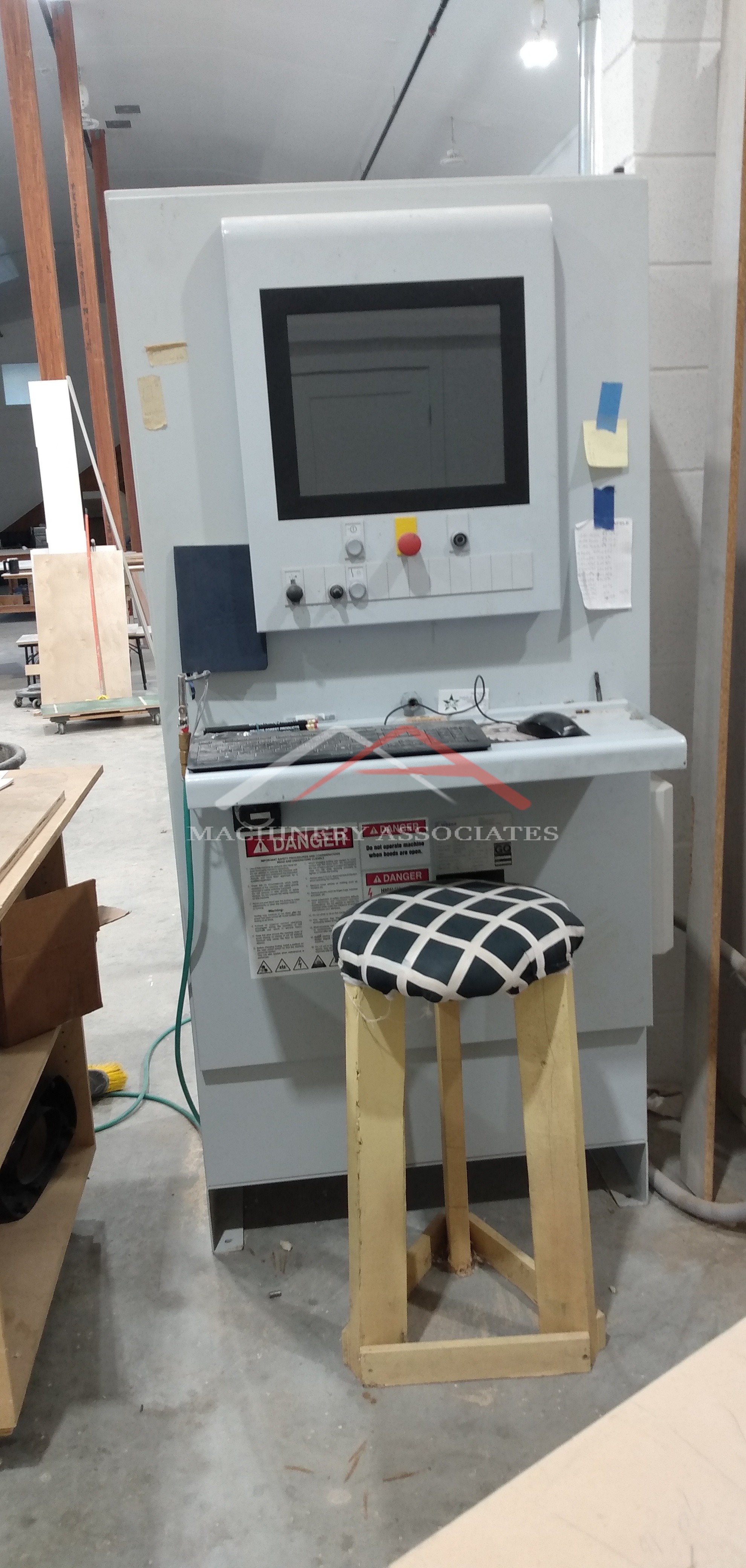 Weeke Optimat Vantech 510 Flat Table CNC Router