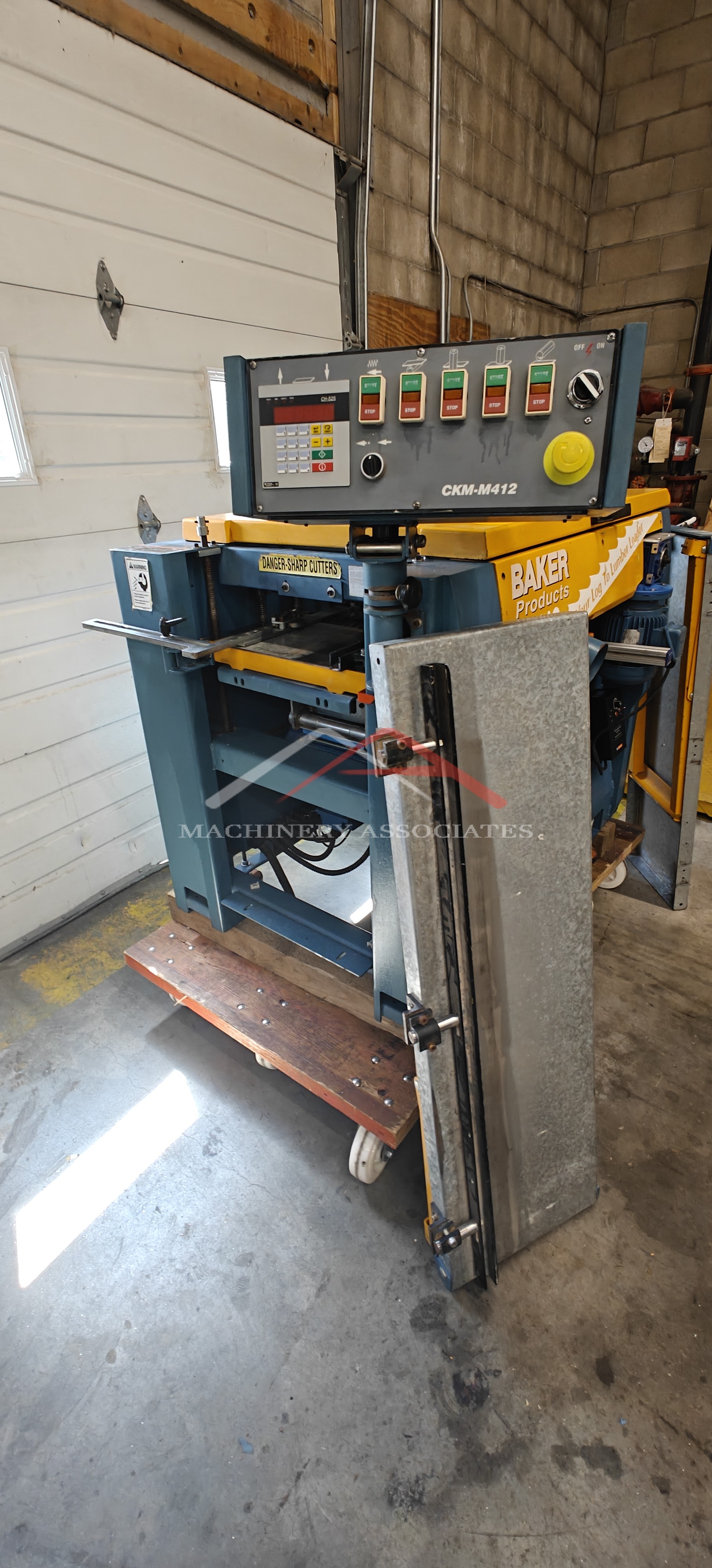 Baker M-412 Four Sided Planer