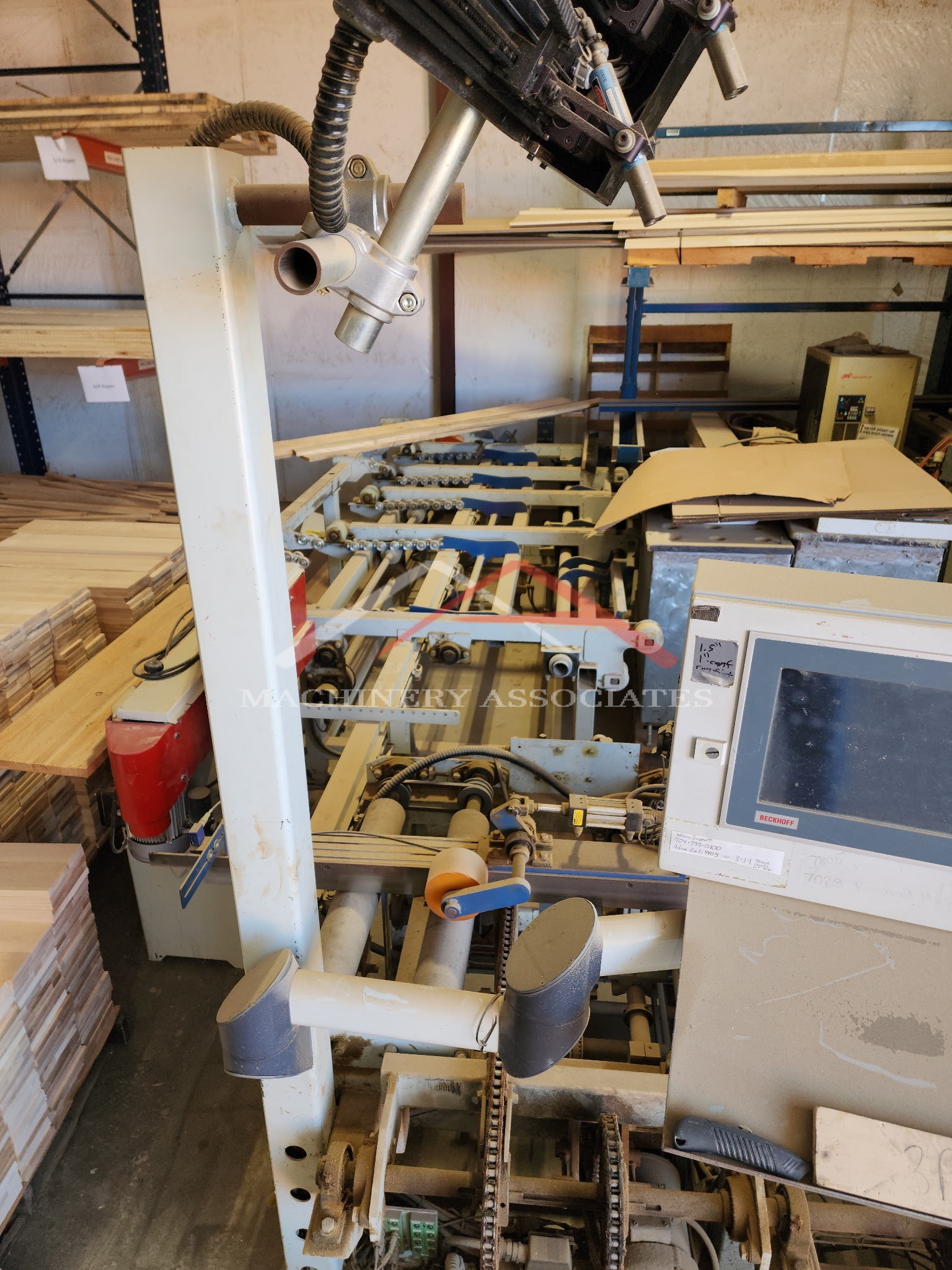 2016 Raimann VarioRip 2M Moving Blade Gang Rip Saw & ValuRip Optimizing ...