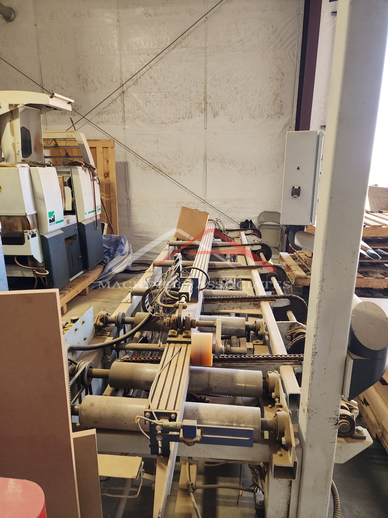 2016 Raimann VarioRip 2M Moving Blade Gang Rip Saw & ValuRip Optimizing ...