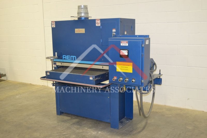 AEM 37" Econo Wood Wide Belt Sander, Single Head, 15HP