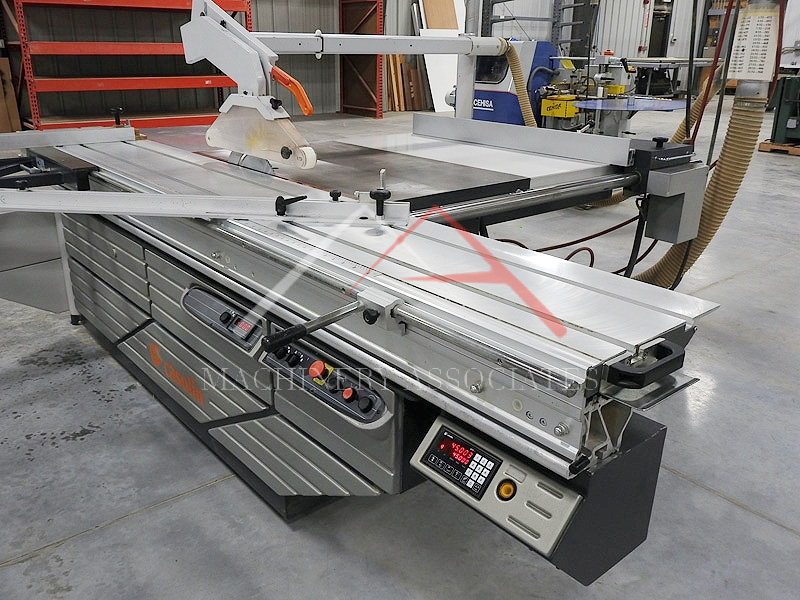 Casolin 10' sliding table saw with CNC rip fence