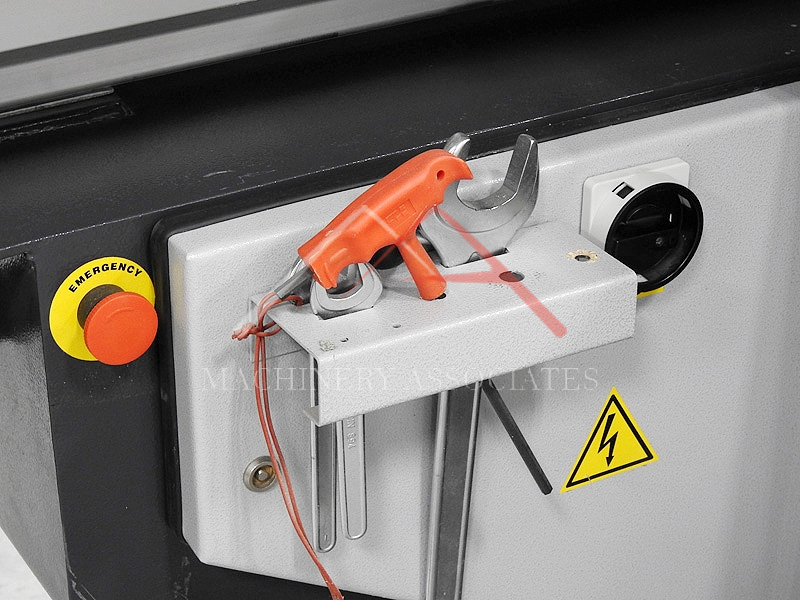 Casolin 10' sliding table saw with CNC rip fence