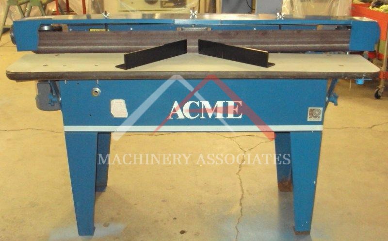ACME Edge and Form Block Sander 4 x 132 Belt, 2HP, 480V, 3PH
