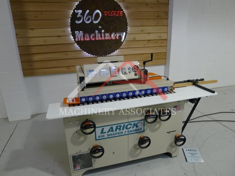 2002 LARICK 410 F SHAPE AND SAND w/FLOATING HEADS REFURBISHED