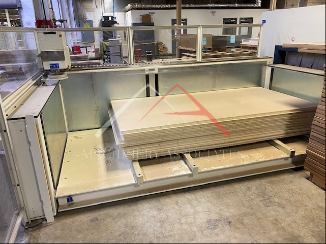 Morbidelli X200 CNC Router Nested Based Cell 5x10 w/Roller Holddown