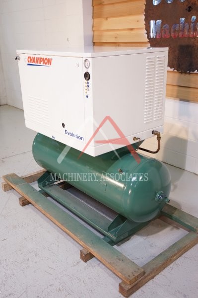 2009 CHAMPION EVOLUTION USA BUILT 7.5HP AIR COMPRESSOR