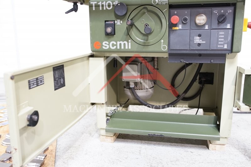 SCMI T110A SHAPER W/ 3 ROLL POWERFEED & TOOLING