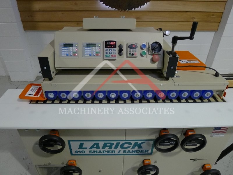 2002 LARICK 410 F SHAPE AND SAND w/FLOATING HEADS REFURBISHED