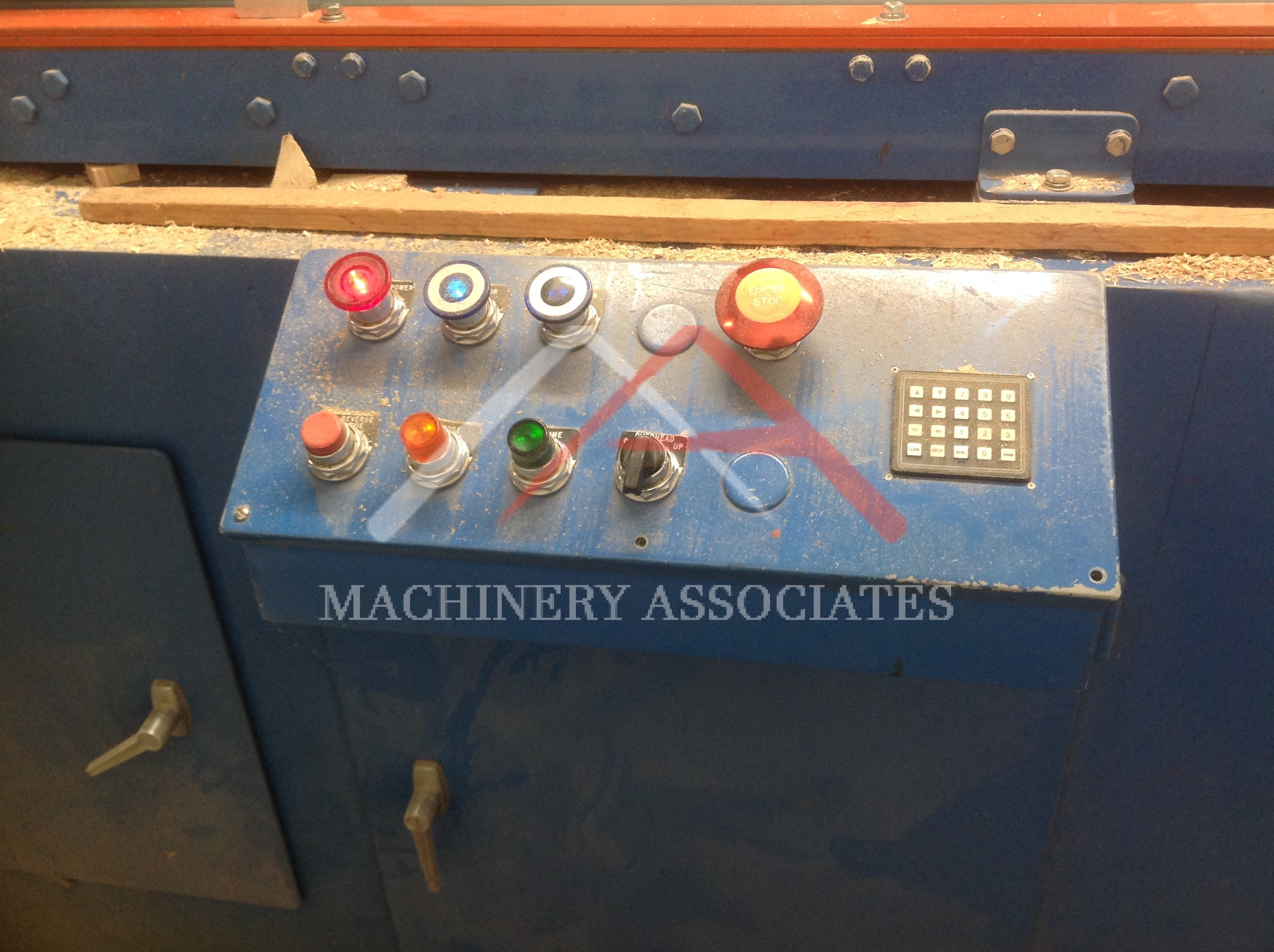 Feed Through optimizing chop saw line with sorting