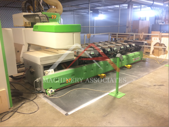 Biesse Rover 27 pod and rail CNC