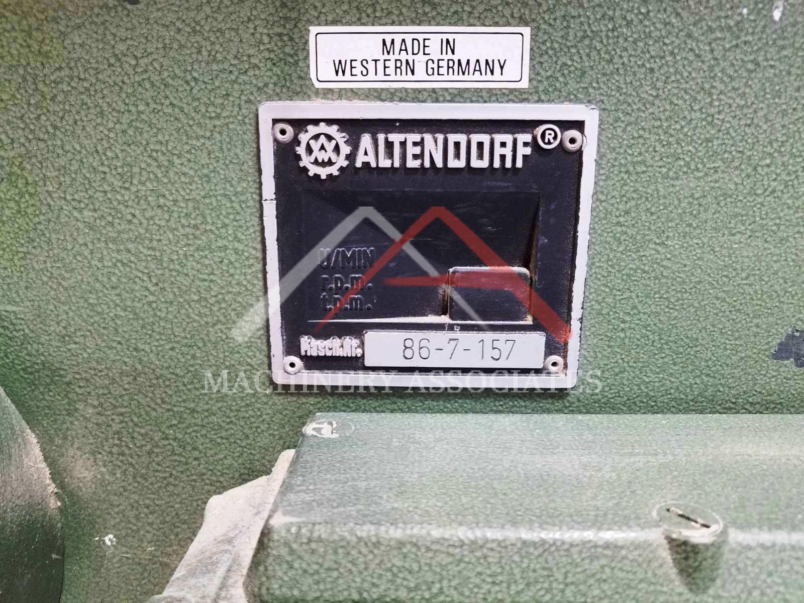 Altendorf F90 Sliding Table Saw