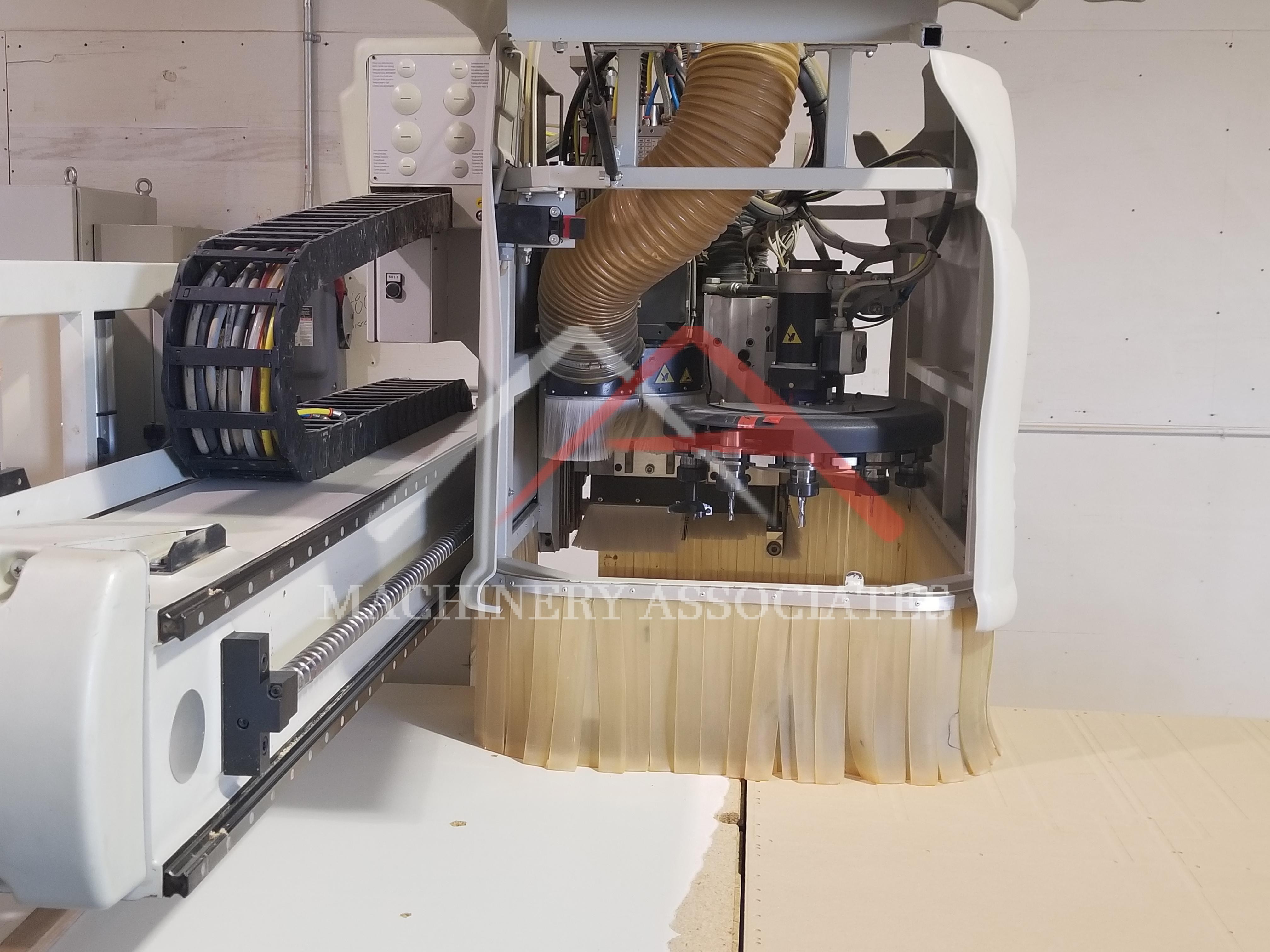 BUSELLATO JET 3006 4X10 ROUTER WITH RAKE