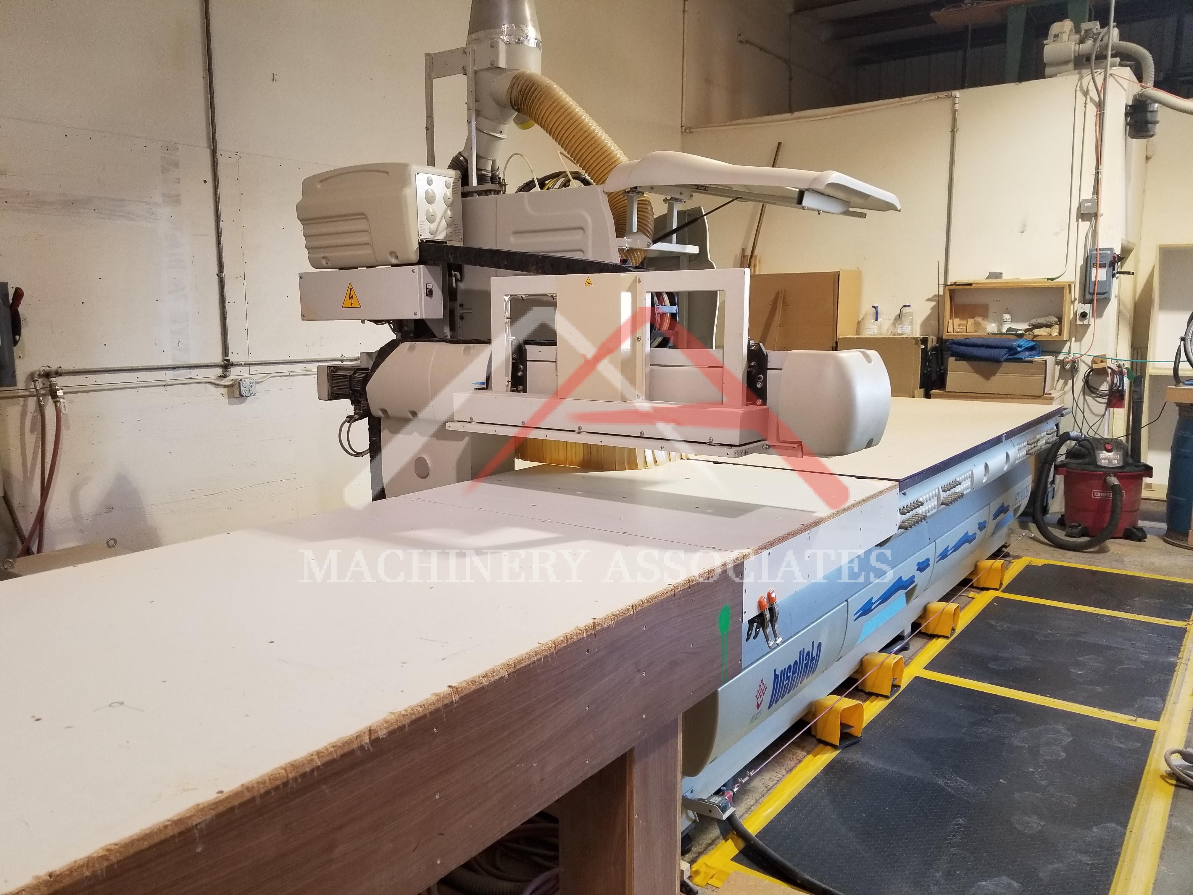 BUSELLATO JET 3006 4X10 ROUTER WITH RAKE