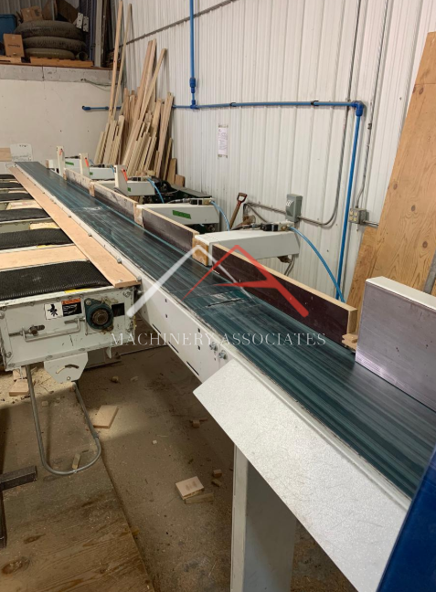 DIMTER OPTICUT S 90 SPEED PUSH FEED OPTIMIZING SAW WITH INFEED