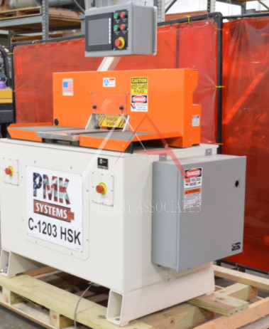PMK SYSTEMS C-1203 HSK COPING AND END MATCHING MACHINE