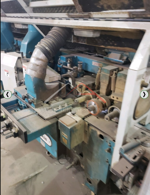 WADKIN XE220 MOULDER PACKAGE WITH GRINDER AND FEED TABLES