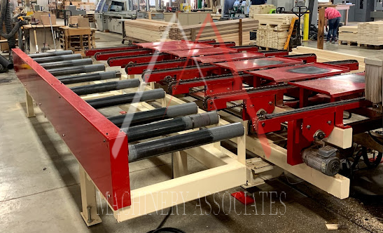 WOODSTORM CROSS TRANSFER WITH RETURN CONVEYOR