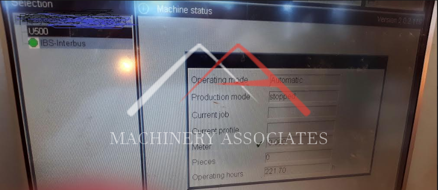 WEINIG UNIMAT 500018 POWERCOM THROUGH FEED MOULDER