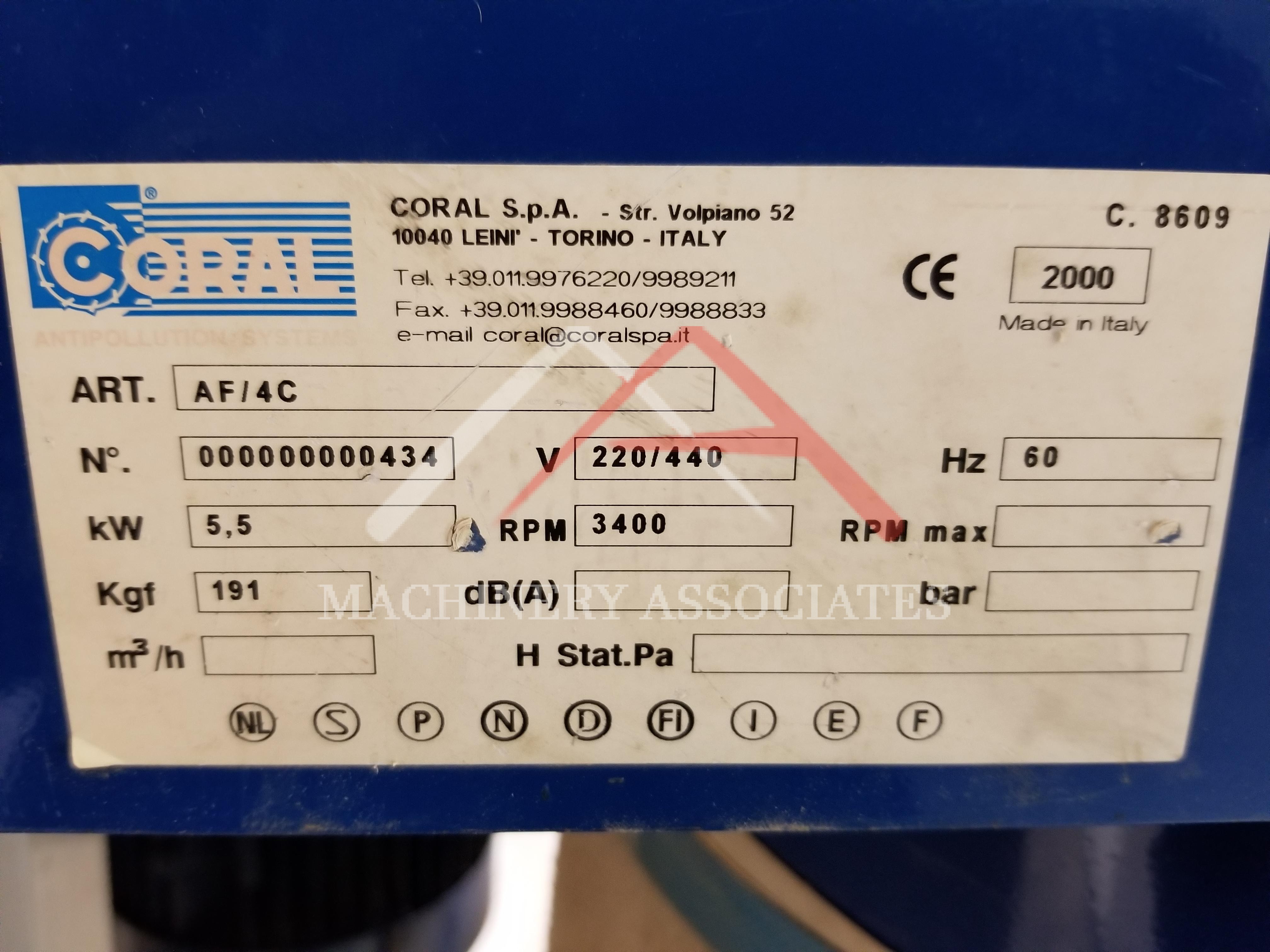 Coral High Efficiency Dust Collector