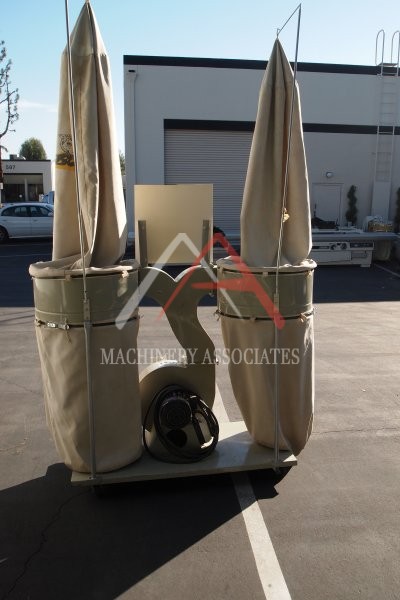 Lobo DC-102 (upgraded 5hp motor) 2 bag Dust Collector