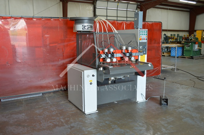 GANNOMAT ELITE 25 SEMI-AUTOMATIC DOWEL INSERTER W/ BORING